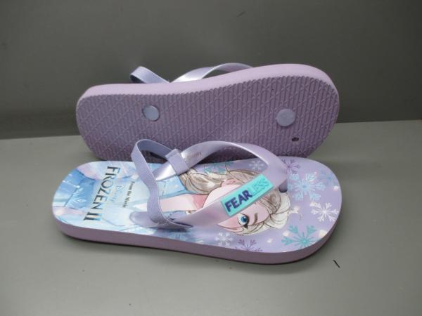 Quality Customized Logo Kids Flip Flops Sandals Disney Character Summer Childrens Slipper for sale