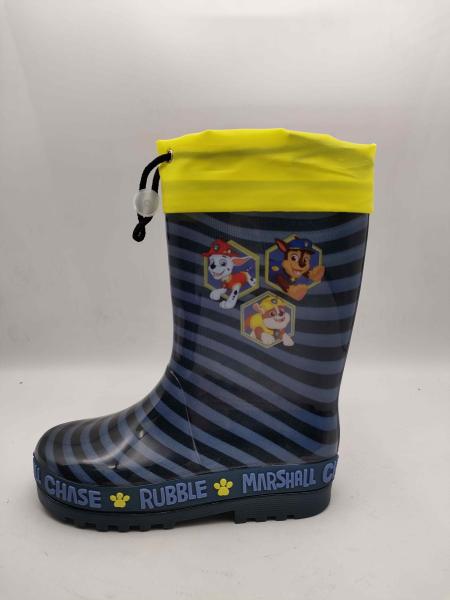 Quality Fun Print Character Kids Rain Boots Gum Boots Comfortable OEM Brand for sale