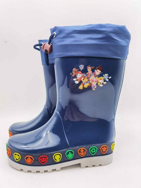 Quality Polyvinyl Chloride Kids Rain Boots Light Up Gum Boots Customized Logo for sale