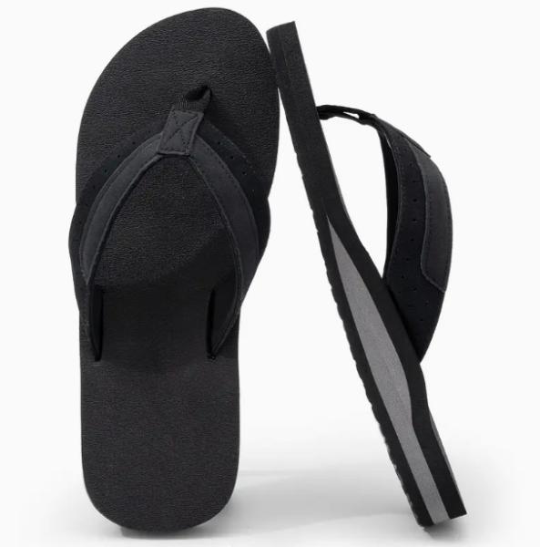 Quality Screen Print / 3D Print Men's EVA Flip Flops Sandals With Arch Support for sale