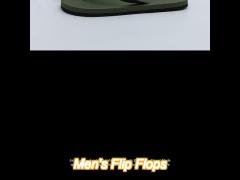 flat heel height men's basic flip flops sandals water friendly for fishing