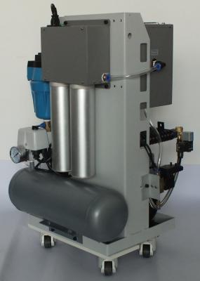 Cina AC50P (2) ha combinato il compressore a vite senza olio silenzioso 750w 40L/Min in vendita