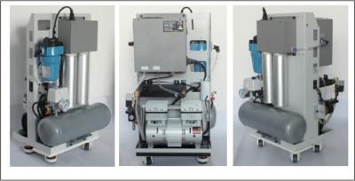 Cina i compressori d'aria senza olio 2.2kw con asciugano all'aria il filtro AC50*3P (2) 50L in vendita