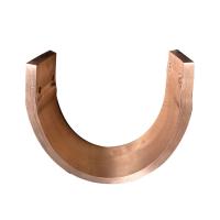 China Flexible Bare U Type Copper Busbar for Welding Machine for sale