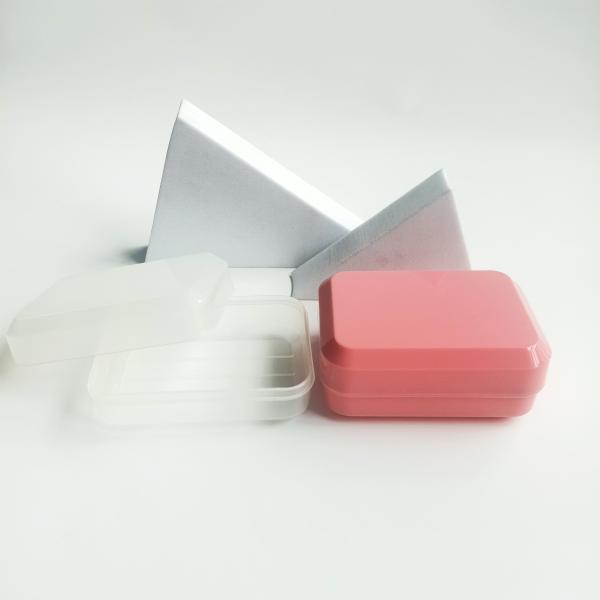 Quality Convenient Rectangular Soap Holder Made of Recycled Plastic for Bathing for sale
