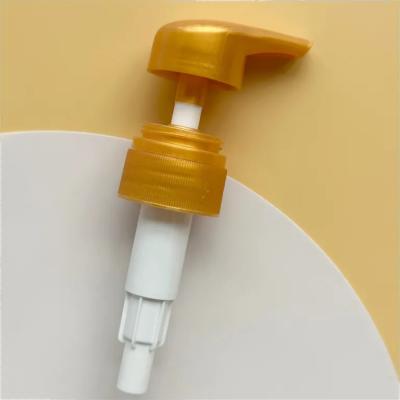 China 2023 Design Gold Pump PUMP SPRAYER 32/400 for Shampoo Bottles Big Dispenser Pump for sale