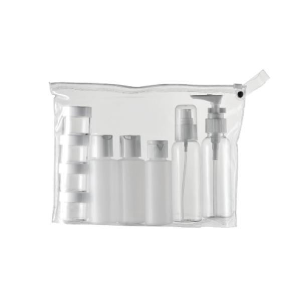 Quality PE Bottle PP Toothbrush Holder Travel Size Kit for Eco-friendly Refillable for sale