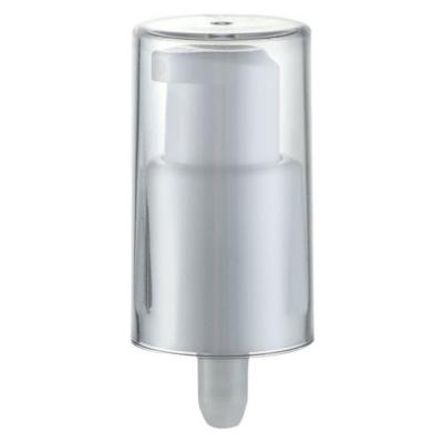 Cina Pompa di trattamento di plastica a copertura piatta per la cura della pelle consegna rapida 18/410 Pompa di crema Spray in vendita