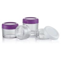 China Customizable Eco-friendly Plastic Cream Jar for Cosmetic Packaging in Multiple Sizes for sale