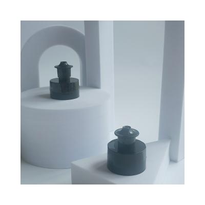 China 28/410 Colorful Sport Lid Cap PP Plastic Push Pull Cap for Plastic Bottle Sealing Type for sale