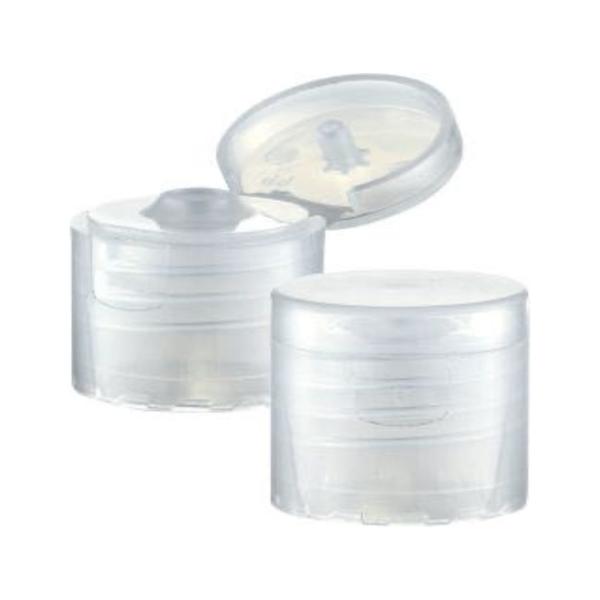 Quality 18/410 Liqui Bottle Flip Top Cap Ribbed Plastic Material and Customized Color for sale