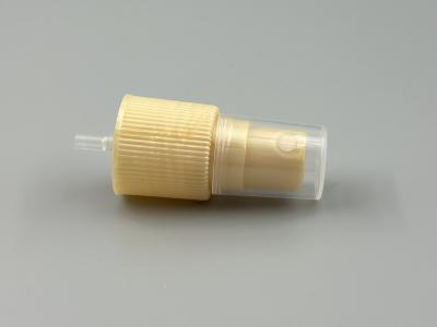 Cina Fresco di gomma liscia di alluminio chiusura di plastica vite pompa di nebbia fine spray per la cura della pelle in vendita