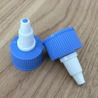 Cina Comodo 24/410 Twist Top Cap per bottiglia Liqui in colore blu in vendita