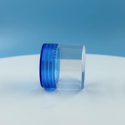 China Travel-Friendly 20g 30g Small Clear Plastic Jar with Lid Cosmetic Cream Jar for sale
