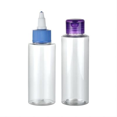 China 100ml 120ml PET Plastic Bottle with Pump Sprayers for Eco-friendly Cosmetic Packaging for sale