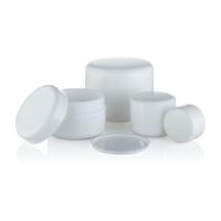 China 60ml Refillable PS Plastic Jar for Cream Face Care Empty Container for sale