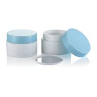 China 60ml Refillable PS Plastic Jar for Cream Face Care Empty Container for sale