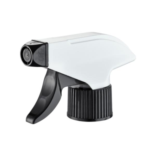 Quality 28mm All Plastic Double Layer Trigger Sprayer for Household Cleaning Durable for sale