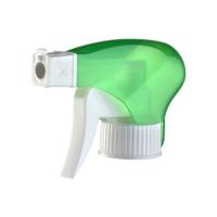 China 28mm All Plastic Double Layer Trigger Sprayer for Household Cleaning Durable Material for sale