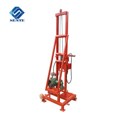 China Portable small water well drilling rigs for sale AKL-150P for drilling 100m depth for sale