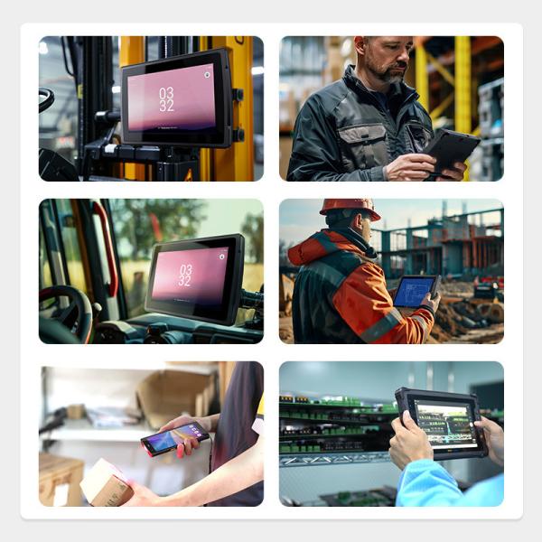 Quality Waterproof IP65 8 inch Rugged Tablet with NFC and ARM Octa-Core Processor for sale