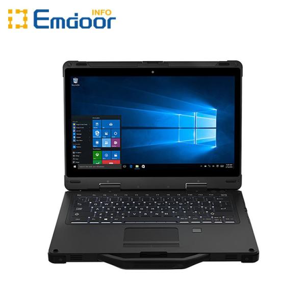 Quality 13 Inch Rugged Laptop with Waterproof Design Backlit Keyboard and Fingerprint Recognition for sale