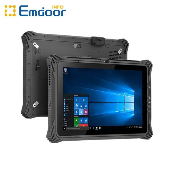 Quality GNSS Support GPS 12inch Rugged Tablet with Fingerprint Docking Station 5G LTE RJ45 Port 2D Barcode Scan NFC for sale