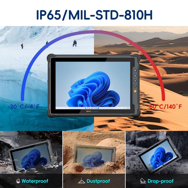 Quality 10 Inch ONE Rugged M10J Win11 Tablet SIM Vehicle RS232 Multimedia NFC RJ45 for sale