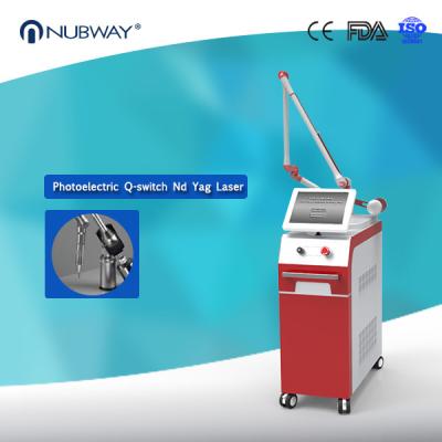 China 1064nm 532nm Tattoo Removal Skin Tightening Q Switched Nd Yag Laser Machine for sale