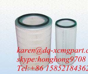 China xcmg spare parts wheel loader parts ZL50G parts air filter 860113056 for sale