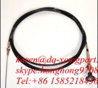 China XCMG SPARE PART wheel loader ZL50G  LW300F FLAMEOUT CABLE for sale