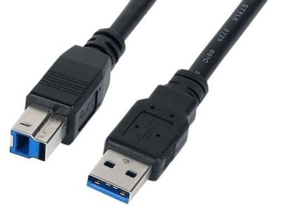 China USB 3.0 A-Male to B-Male Extension Cable for Printer/External Device for sale