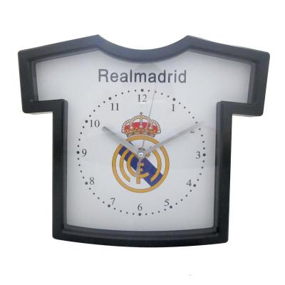 China Newest novelty 3D Football Jersey wall clock for sale