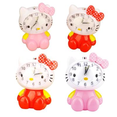 China Hello Kitty design voice alarm clock for sale