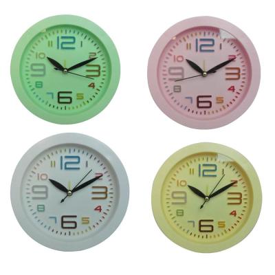 China Digital round shape alarm clock for sale