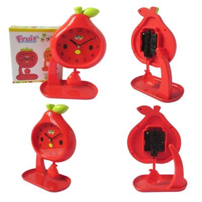 China Pear Shape Table Clock for Home Decoration for sale