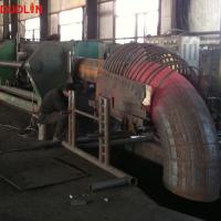China Hot Bends Induction Pipe Bending Machine Elbow Making Automatic Production Line for sale