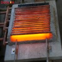 China High Frequency Induction Heating Equipment Automatic Feeding Flat Bar Heating For Hot Forge for sale