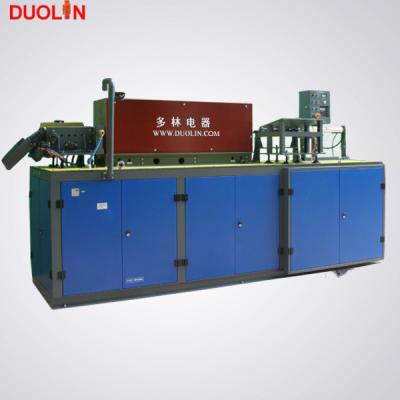 China Automatic Feeding And Delivery System Induction Heating Furnace Copper Tube Coil For Hot Forge for sale