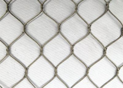 China 2 milímetros corda de aço inoxidável Mesh For Animal Cages de 50mm x de 90mm à venda