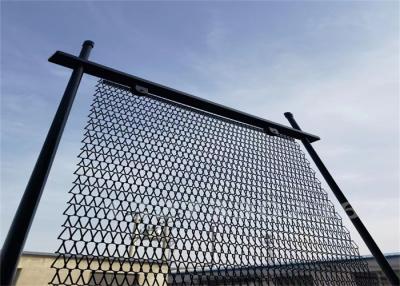 China Spiral Wire Belt Stainless Steel Architectural Mesh For Building Facades for sale