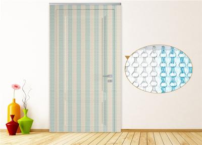 中国 Diyの金属の飾り布のアルミニウム チェーン ドアのはえスクリーンのカーテン90*210cmは陽極酸化した 販売のため