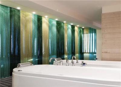 中国 はえスクリーンの金属のチェーン・リンクのカーテン2.0mm仕切りスクリーンのための12x24mm 販売のため