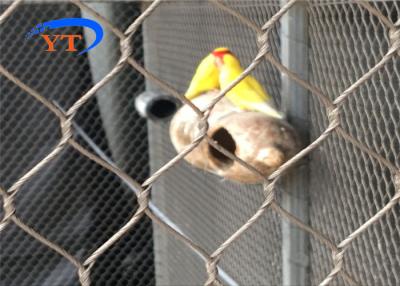 China Os SS customizáveis cabografam a malha de aço inoxidável flexível macia líquida 2.0mm do jardim zoológico 316 316l à venda