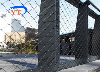 中国 安全建築橋階段のための落ちる反デッキの柵ロープの金網 販売のため