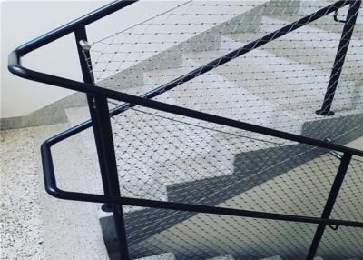 中国 安全建築橋階段のための落ちる反デッキの柵ロープの金網 販売のため