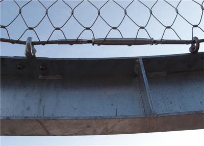 China 1.5mm  Inox Wire Mesh Custom Architectural Inox SS 316 Steel Wire Rope Fence for sale