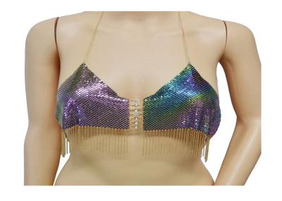 중국 웨딩 알루미늄 번쩍이는 금속 조각 레이스천 / 10 밀리미터 탄력적 쇠그물망 판매용