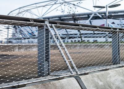 China Durable Zoo 304 Stainless Steel Mesh Wire Rope Mesh 25x25mm for sale