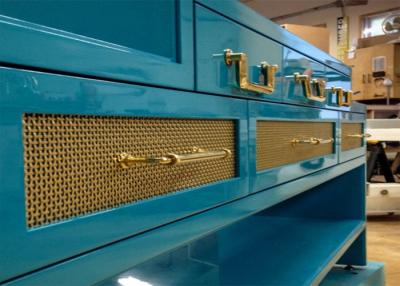 China Crimped Woven Decorative Wire Mesh AISI 304 / Brass Mesh Screen 8 X 8mm for sale